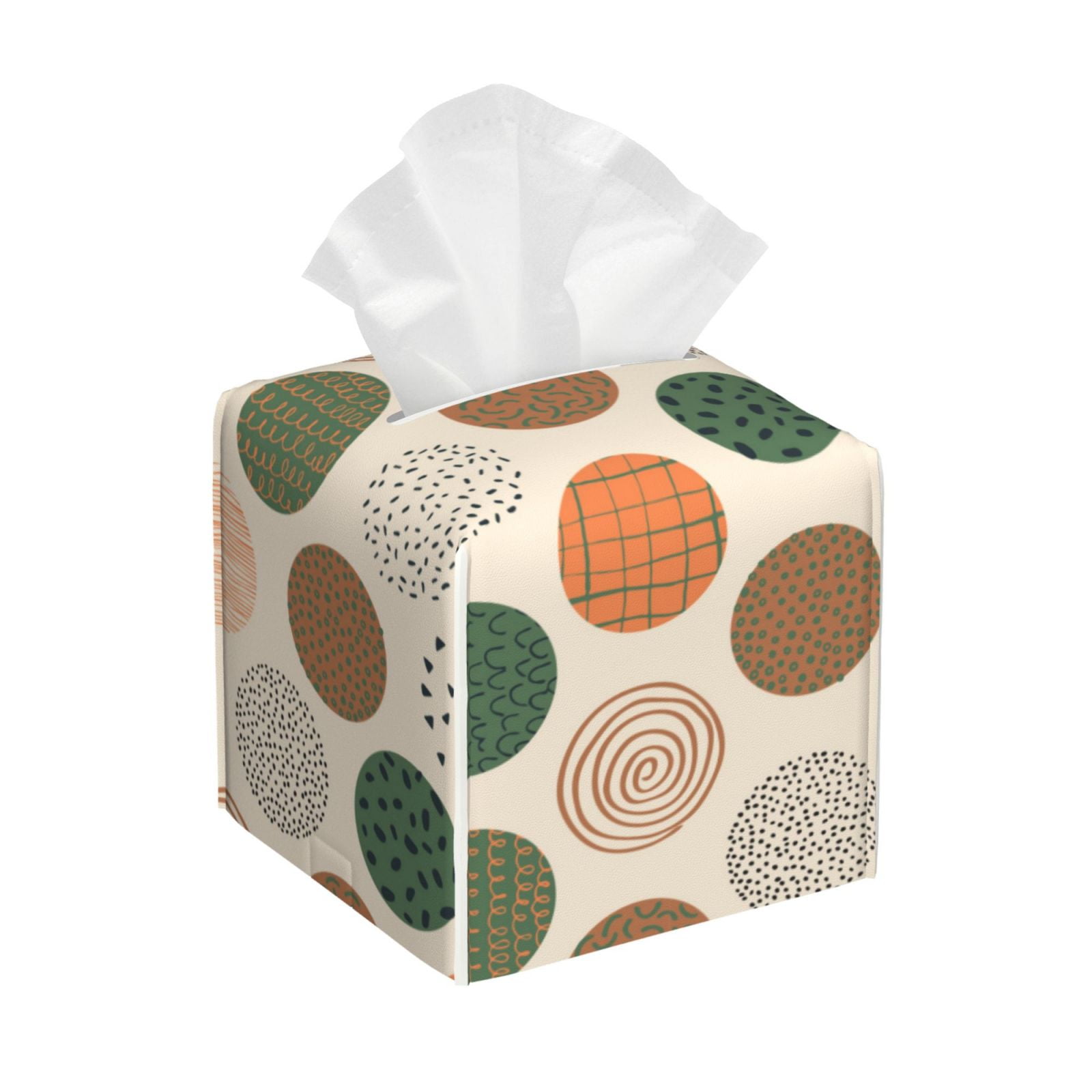 Tissue Box Cover Abstract geometric circles pattern Tissues Boxes ...