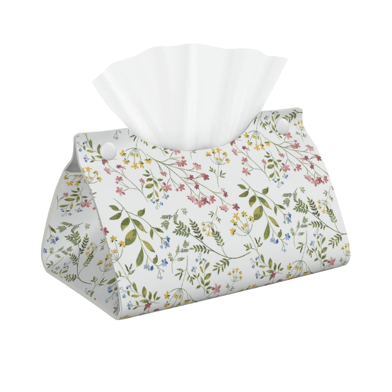 Tissue Box Cover Aerial Flora Tissues Boxes Holder Organizer for ...