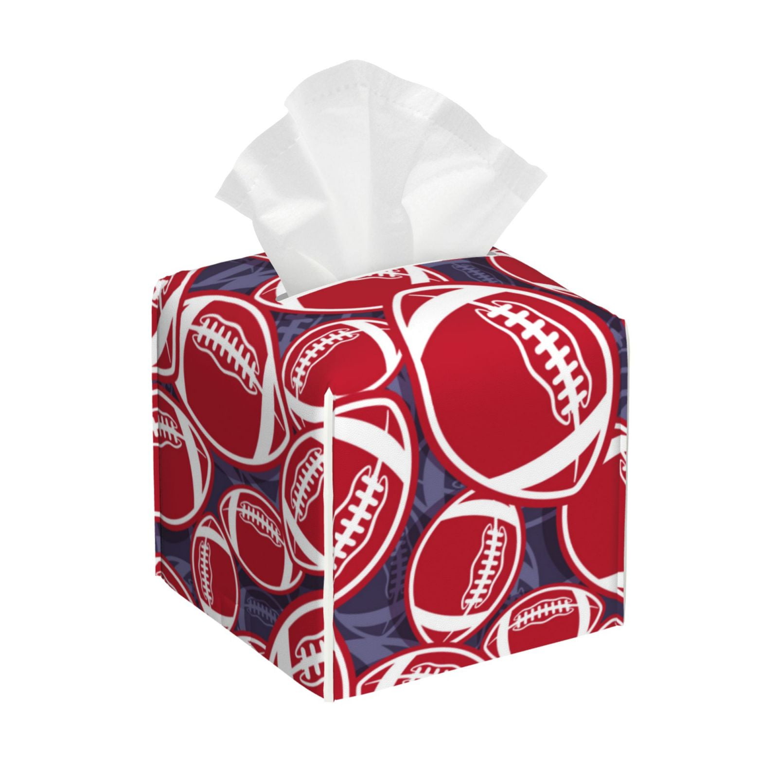 Tissue Box Cover American football Rugby texture Tissues Boxes Holder ...