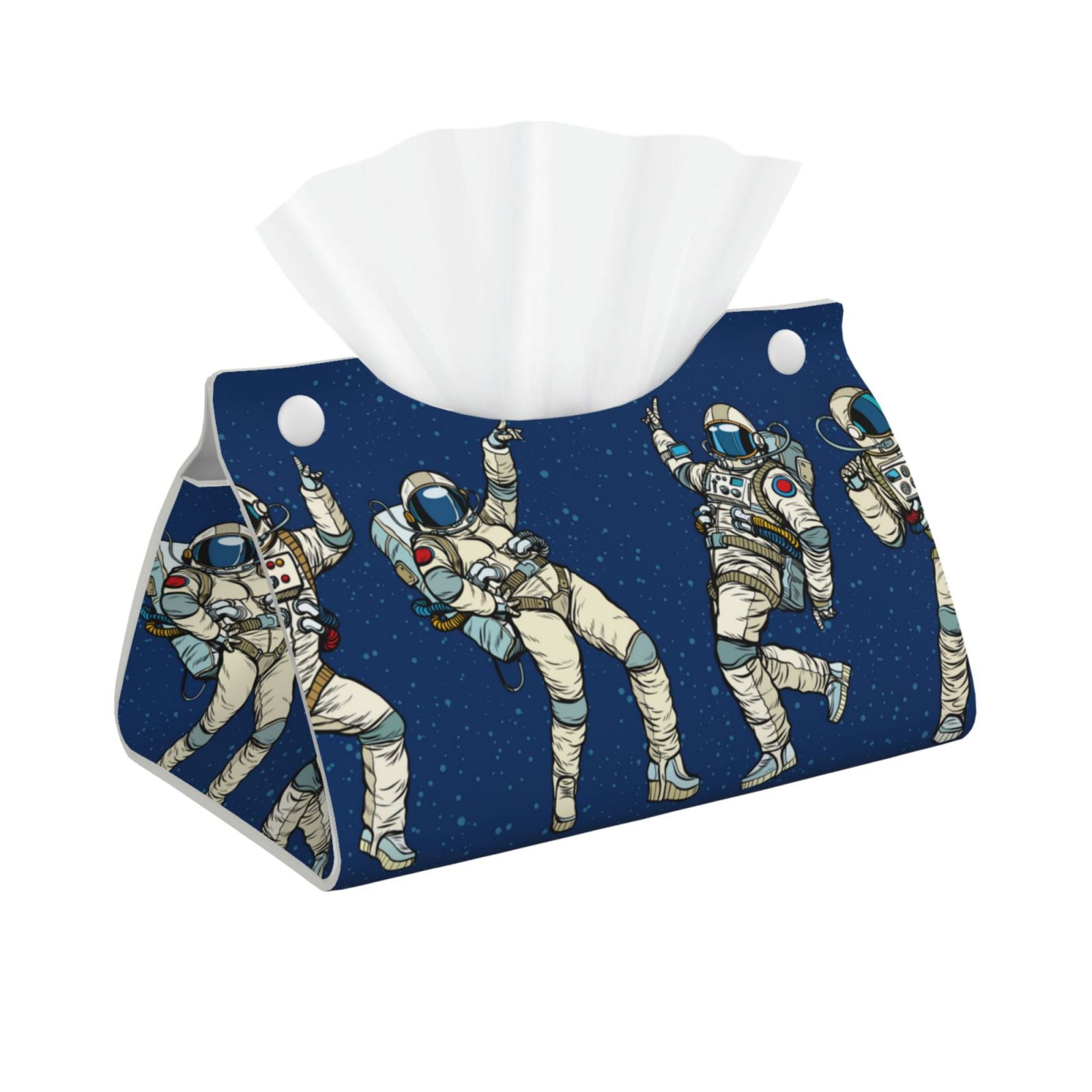 Tissue Box Cover Astronaut Dancing Tissues Boxes Holder Organizer for ...