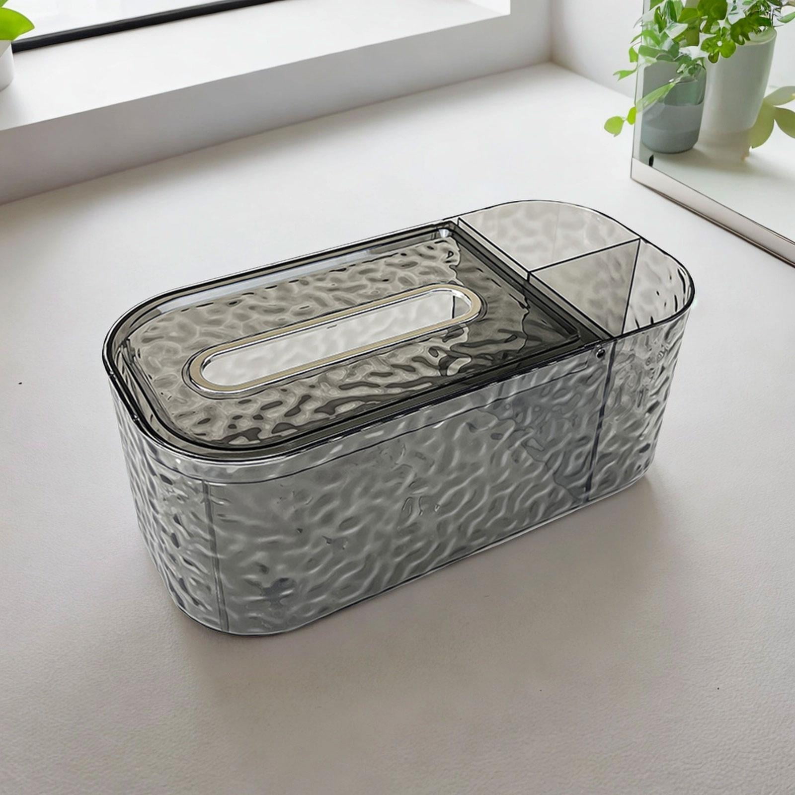 Tissue Box Cover Bathroom Toilet Paper Holder Spring Support Tissue ...