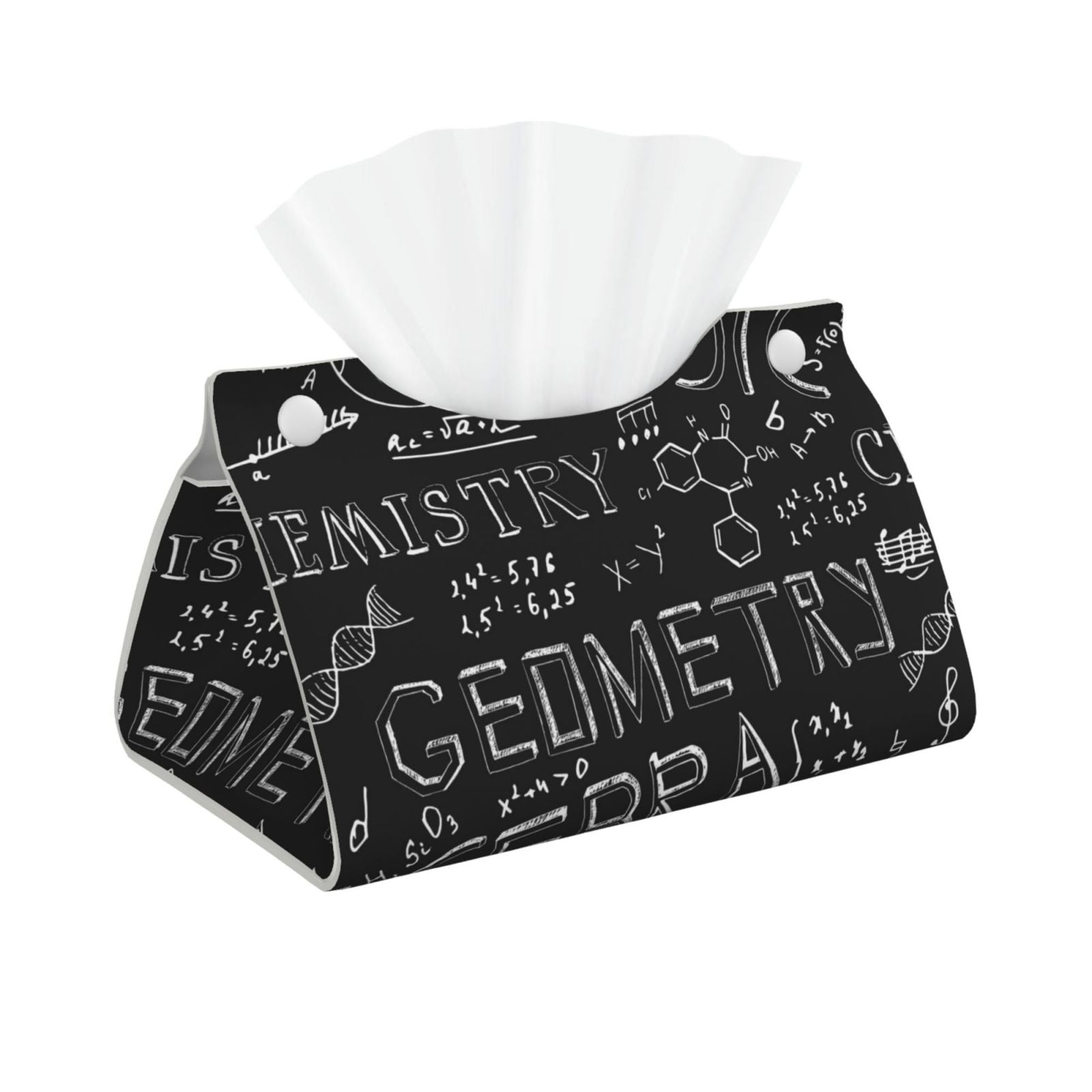 Tissue Box Cover Black Scientific Tissues Boxes Holder Organizer for ...