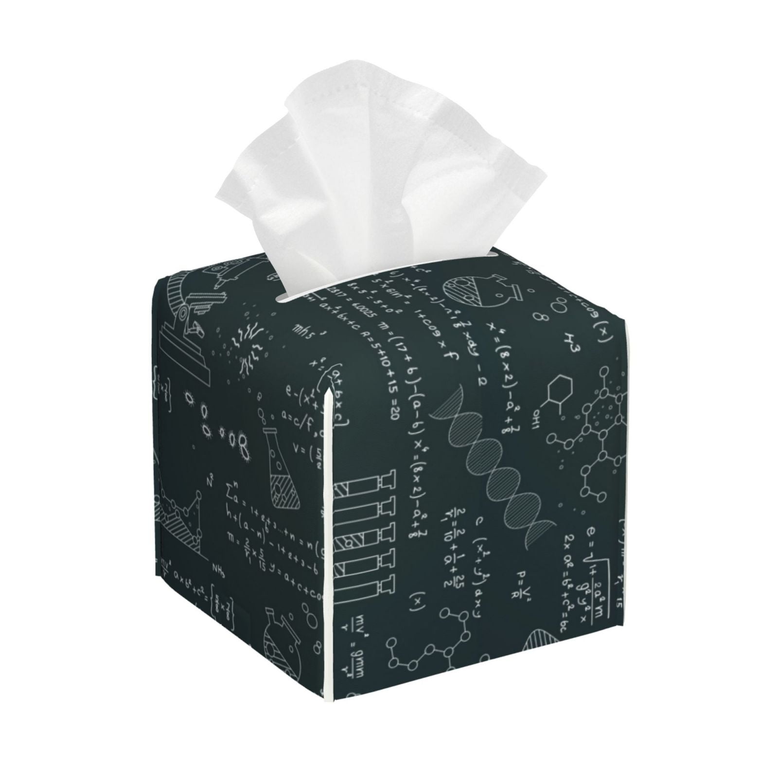 Tissue Box Cover Chemical Tissues Boxes Holder Organizer, Leather ...