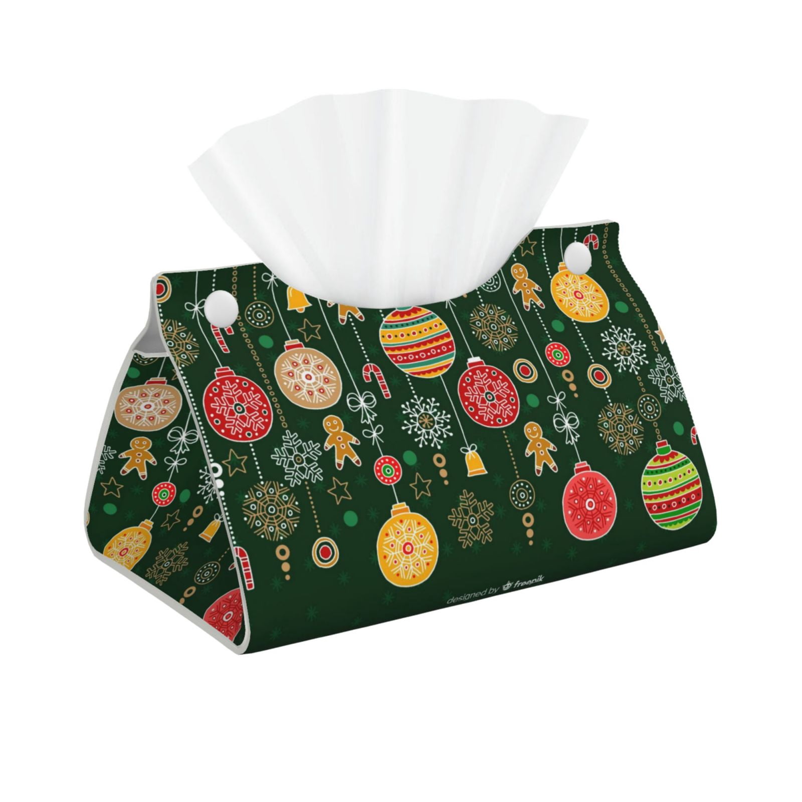 Tissue Box Cover Christmas (3) Tissues Boxes Holder Organizer for ...