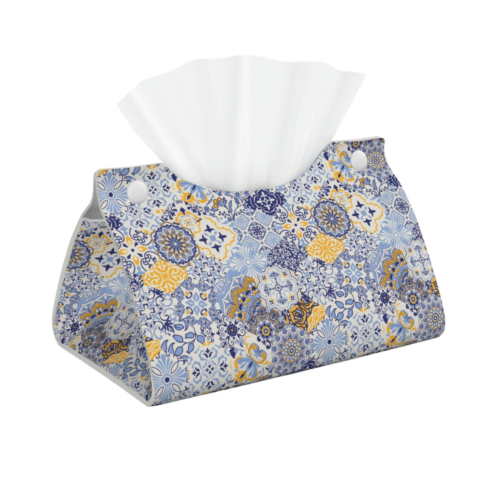 Tissue Box Cover Colorful Mandalas Tissues Boxes Holder Organizer for ...