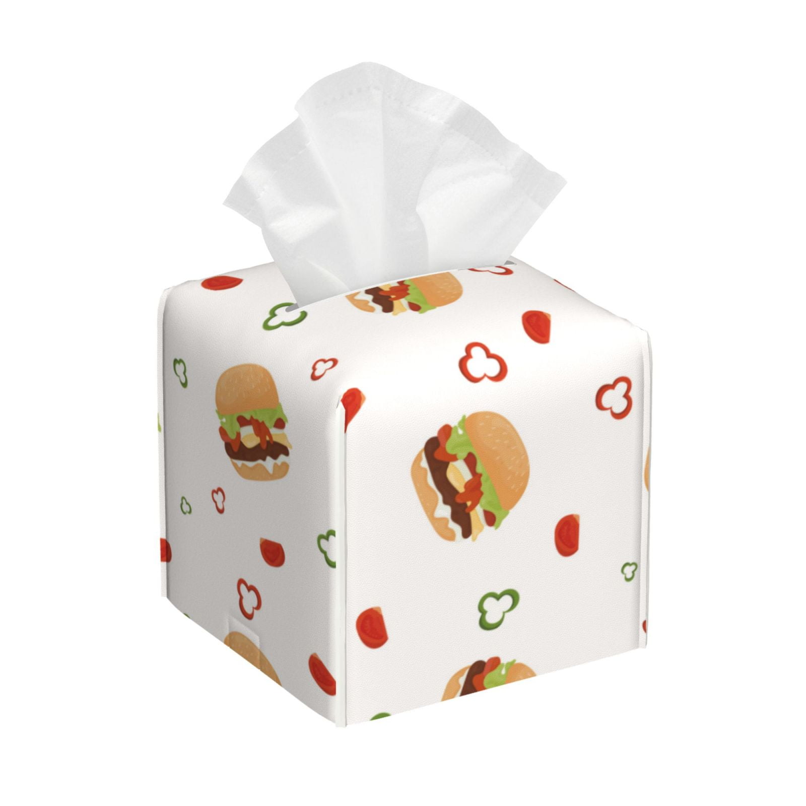 Tissue Box Cover Cute Food Tomato Chili Tissues Boxes Holder Organizer ...