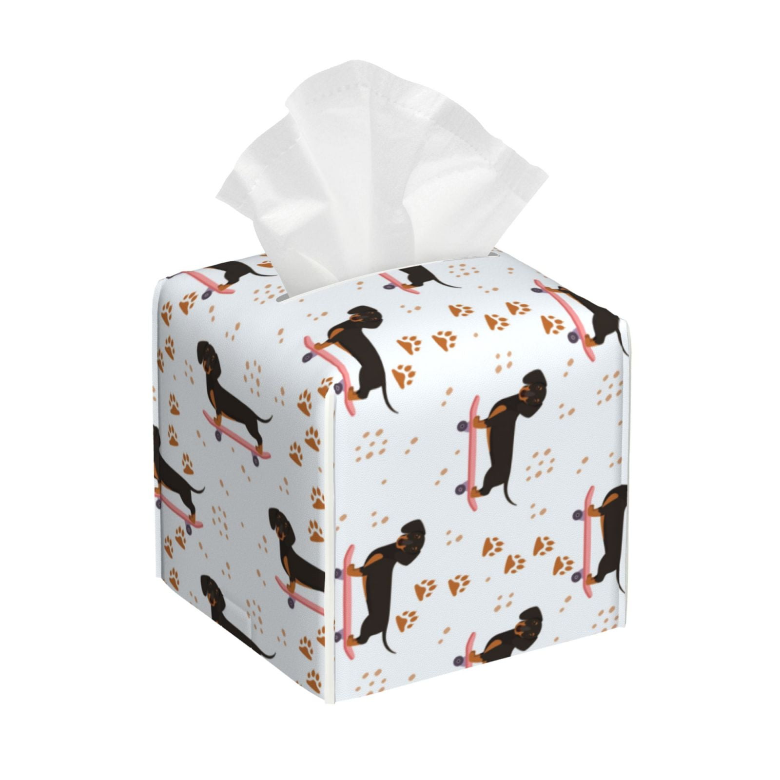 Tissue Box Cover Dachshund Dog Puppy No.1061 Tissues Boxes Holder ...