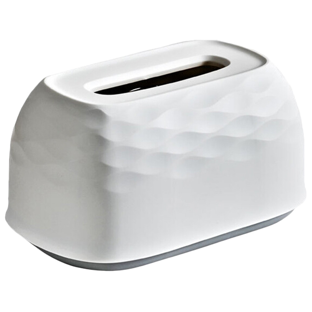 Tissue Box Cover Desktop Wall Mount Tissue Box Holder Tissue Storage ...