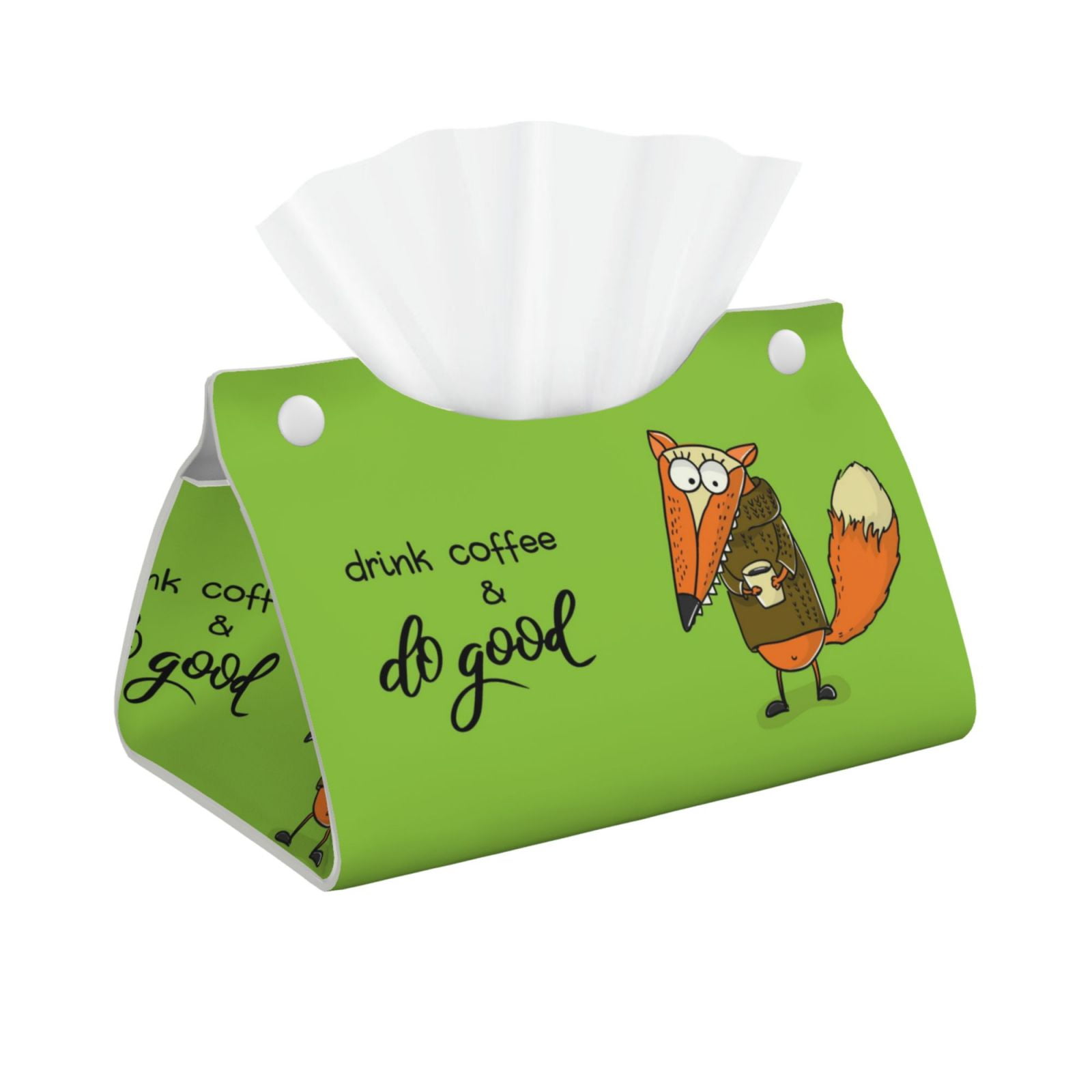 Tissue Box Cover Drink Coffee And Do Good Tissues Boxes Holder ...