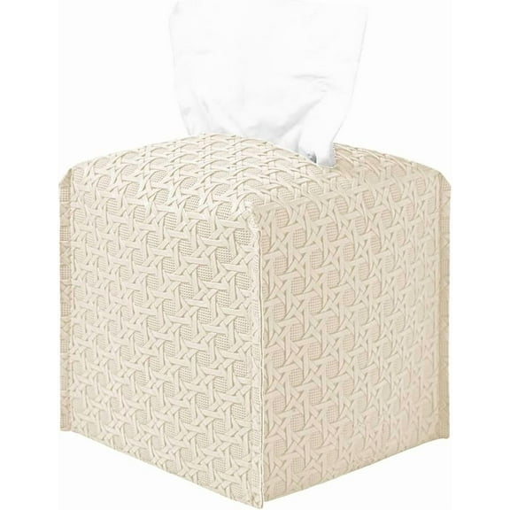 Elegant Dog Mandala Art Long Leather Tissue Box Cover - Tissue Box ...