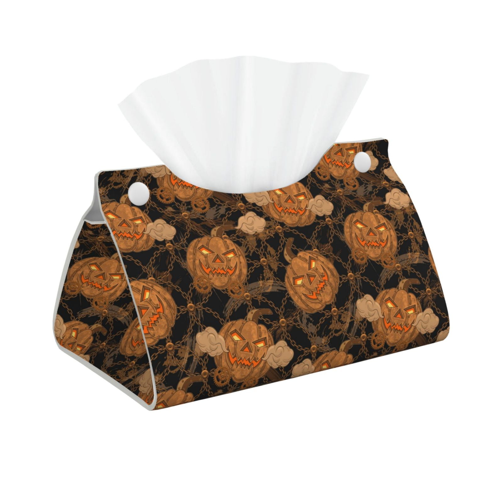 Tissue Box Cover Halloween4 Tissues Boxes Holder Organizer for Bathroom ...