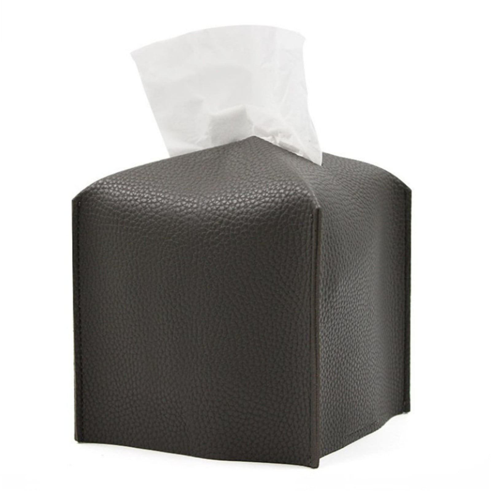 Tissue Box Cover Holder, Square with Bottom Belt - Tissue Box Cover ...