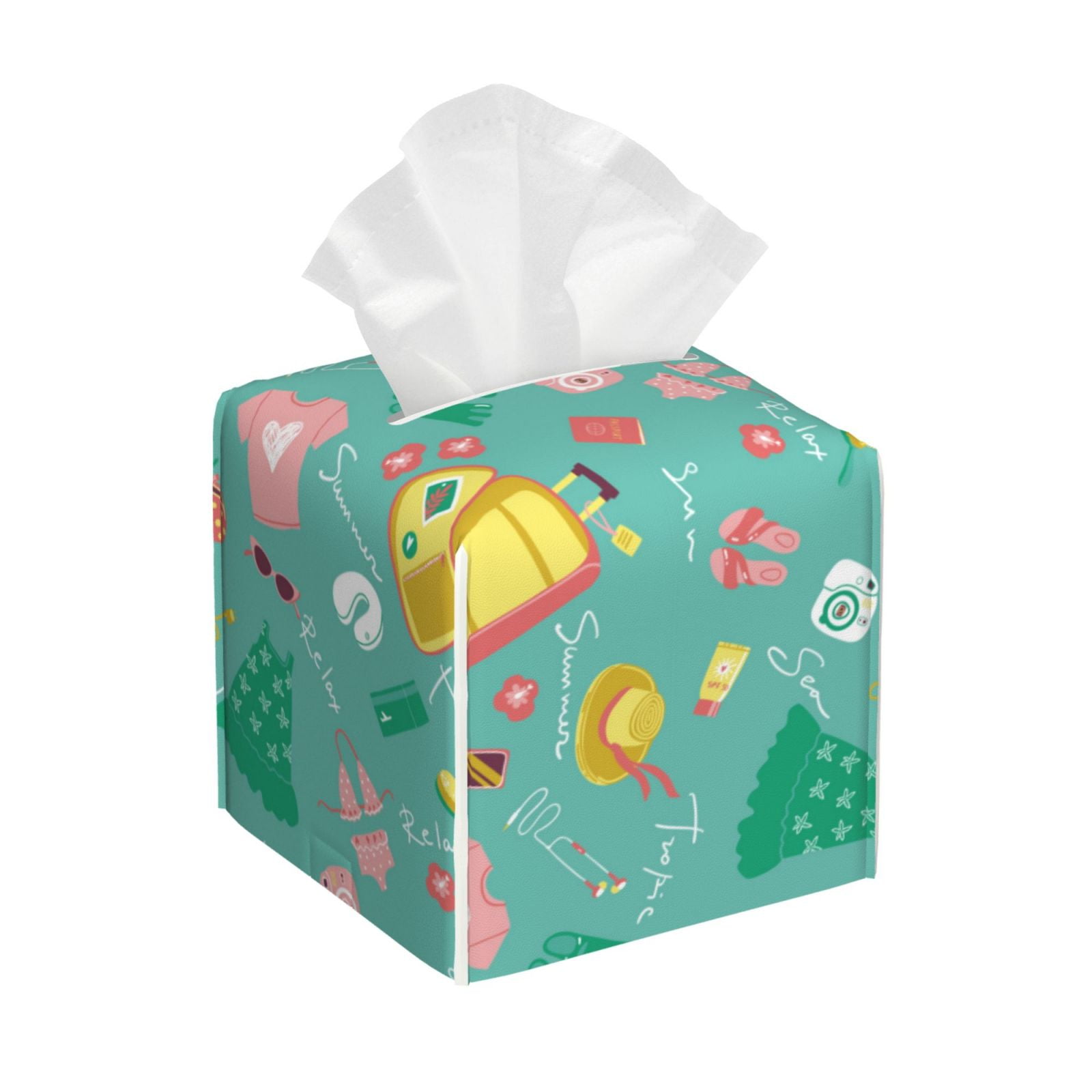 Black Tissue Box Cover Toilet Paper 3 Ply 6 Packs Music Note Facial ...