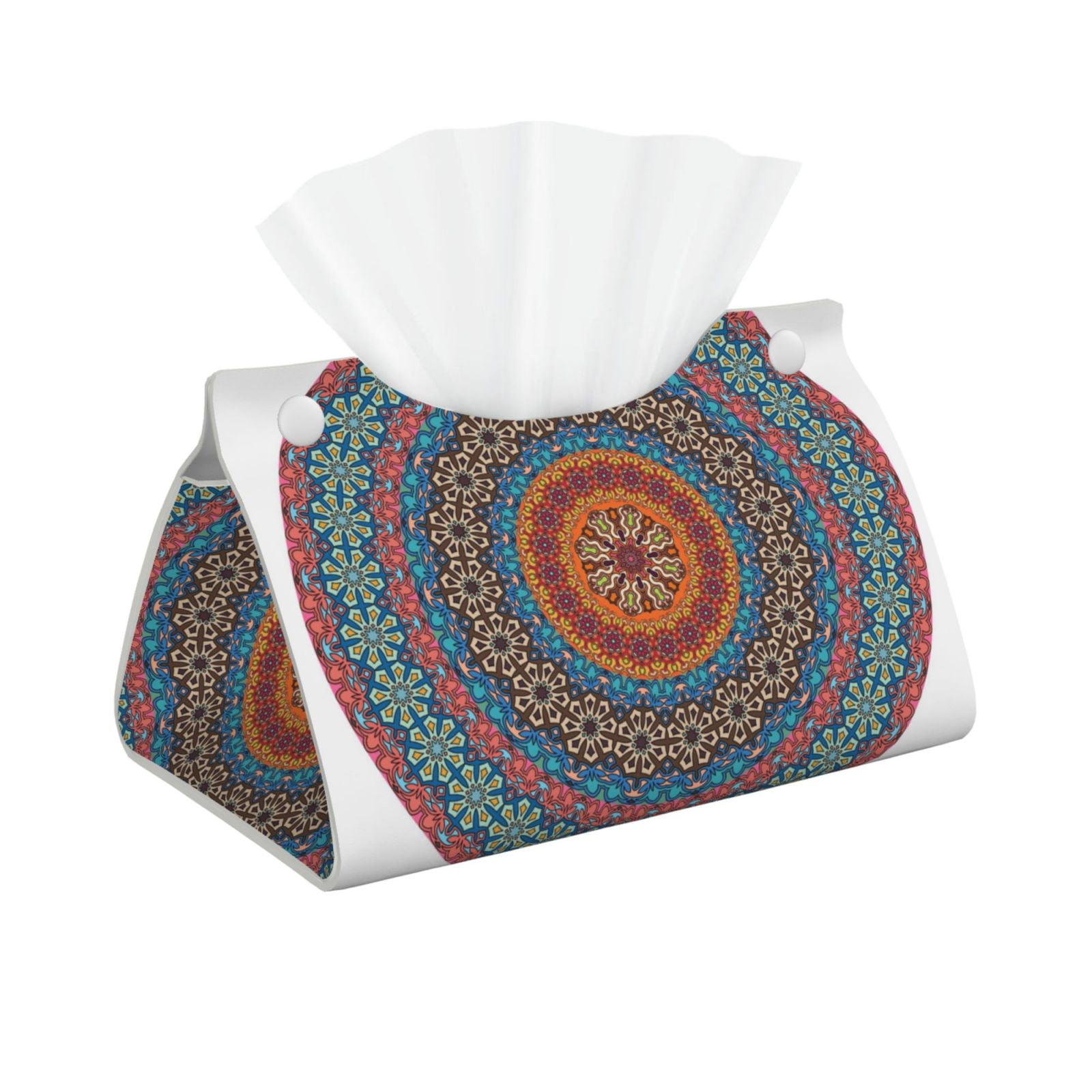 Tissue Box Cover Mandala (3) Tissues Boxes Holder Organizer for ...