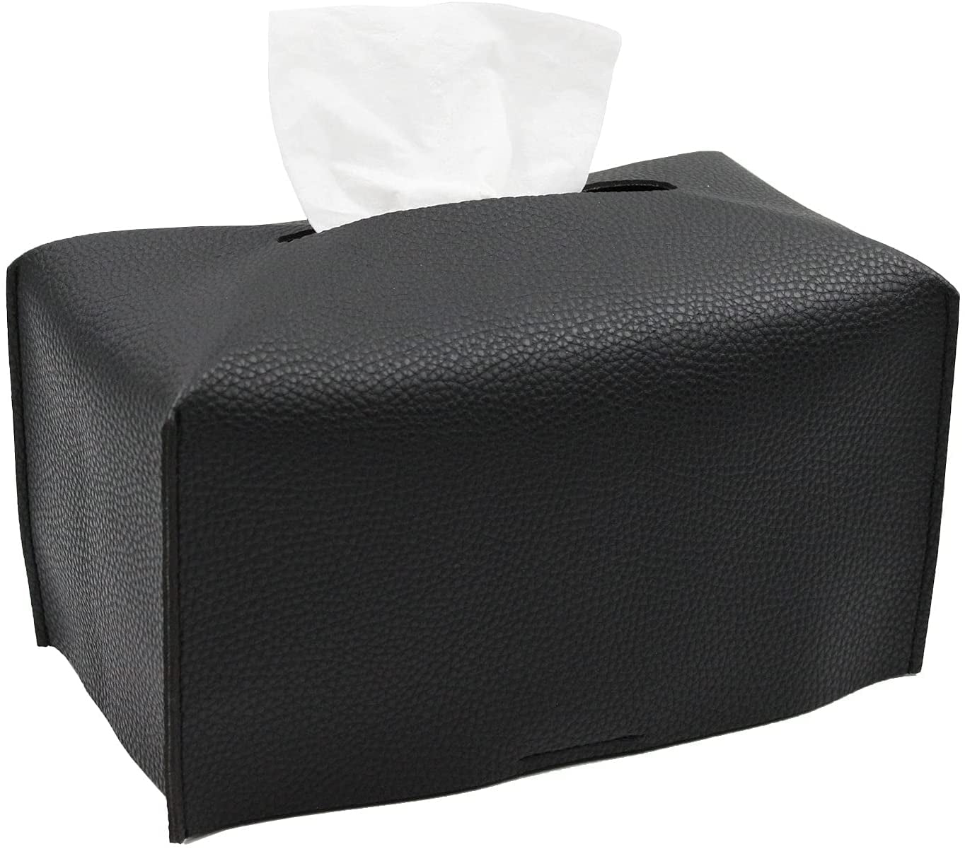 Tissue Box Cover, Modern Decorative PU Leather Rectangular Tissue Box ...
