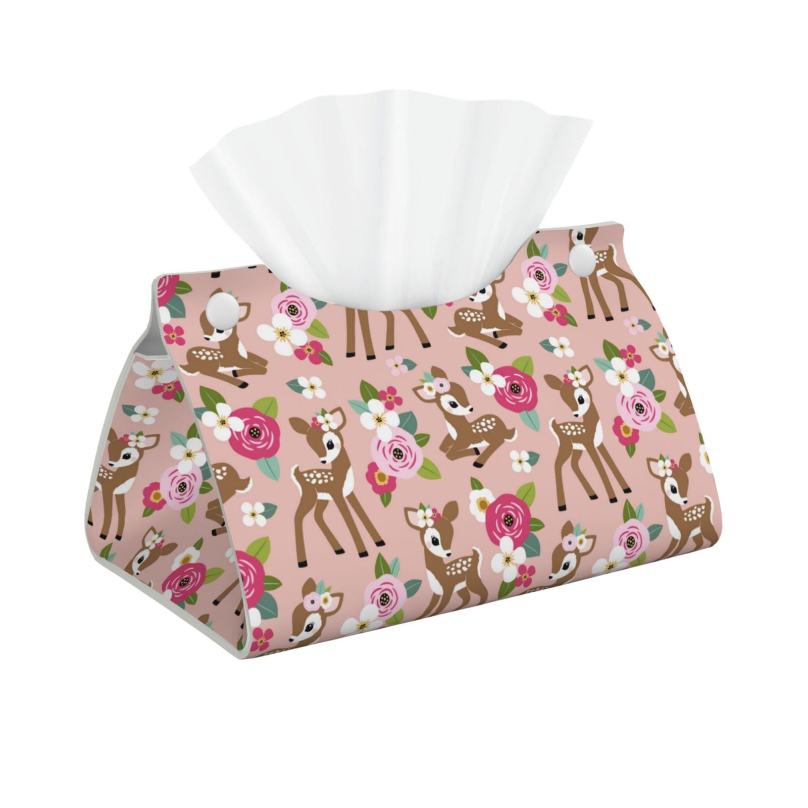 Tissue Box Cover, Modern Long Tissue Box Holder, Foldable Leather ...