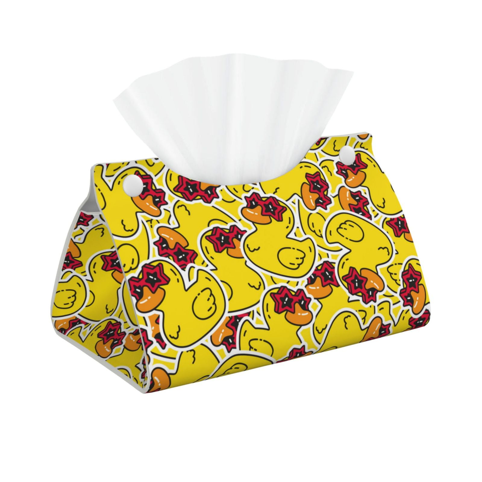 Tissue Box Cover, Modern Long Tissue Box Holder, Foldable Leather ...