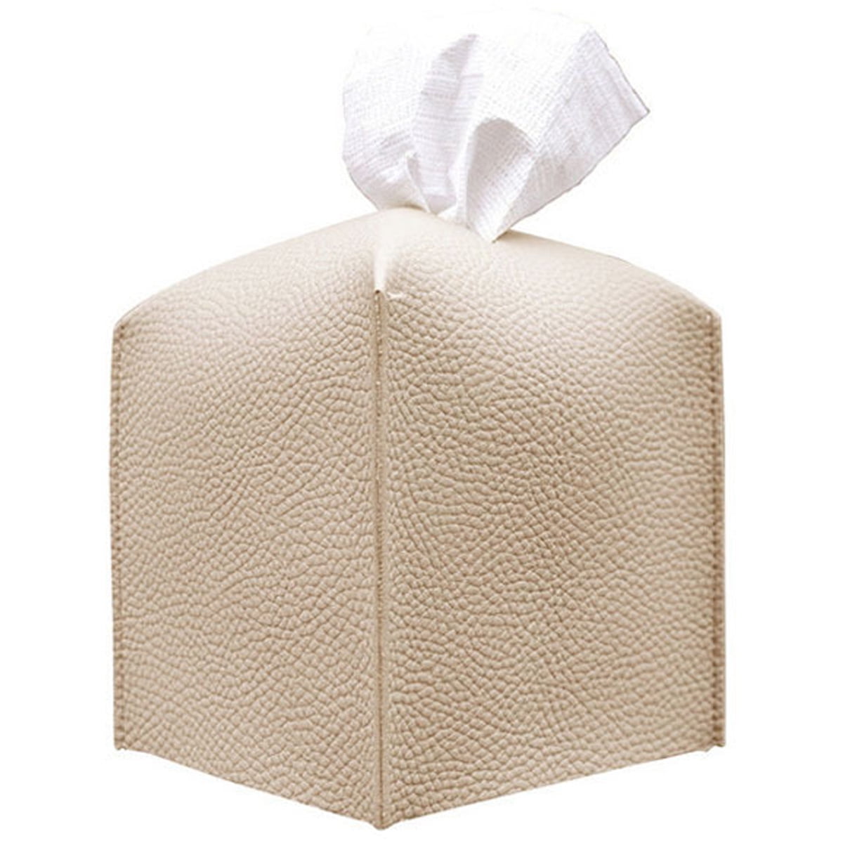 Tissue Box Cover, Modern Square Cube Covers PU Leather Tissue Storage ...