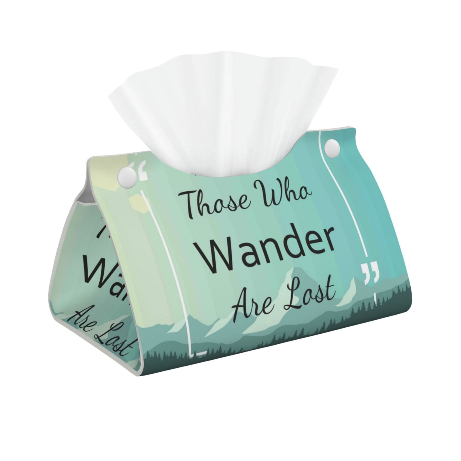 Tissue Box Cover, Not All Those Who Wander Are Lost1 Rectangular ...