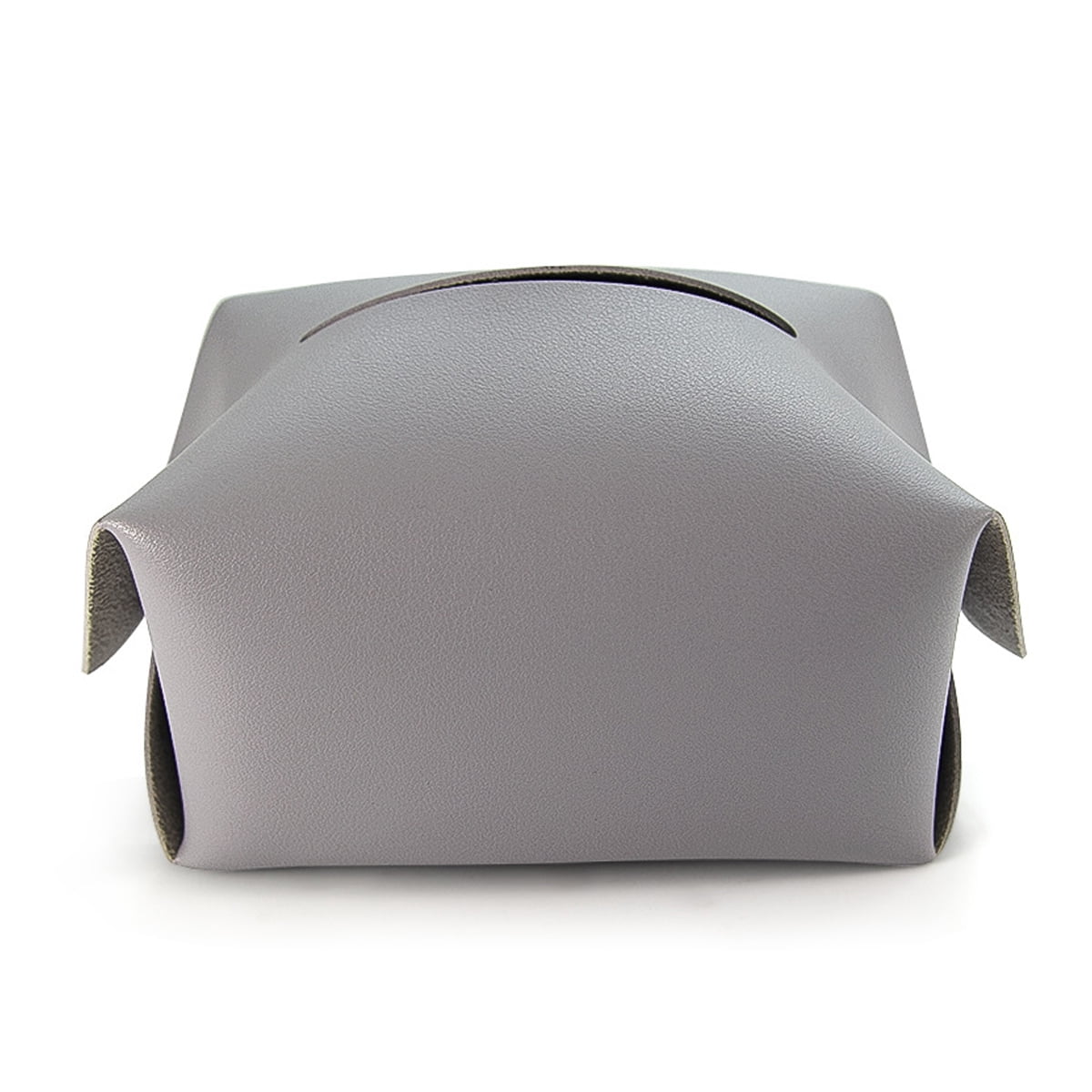 Tissue Box Cover,PU Leather Rectangle Tissue Holder for Bathroom ...