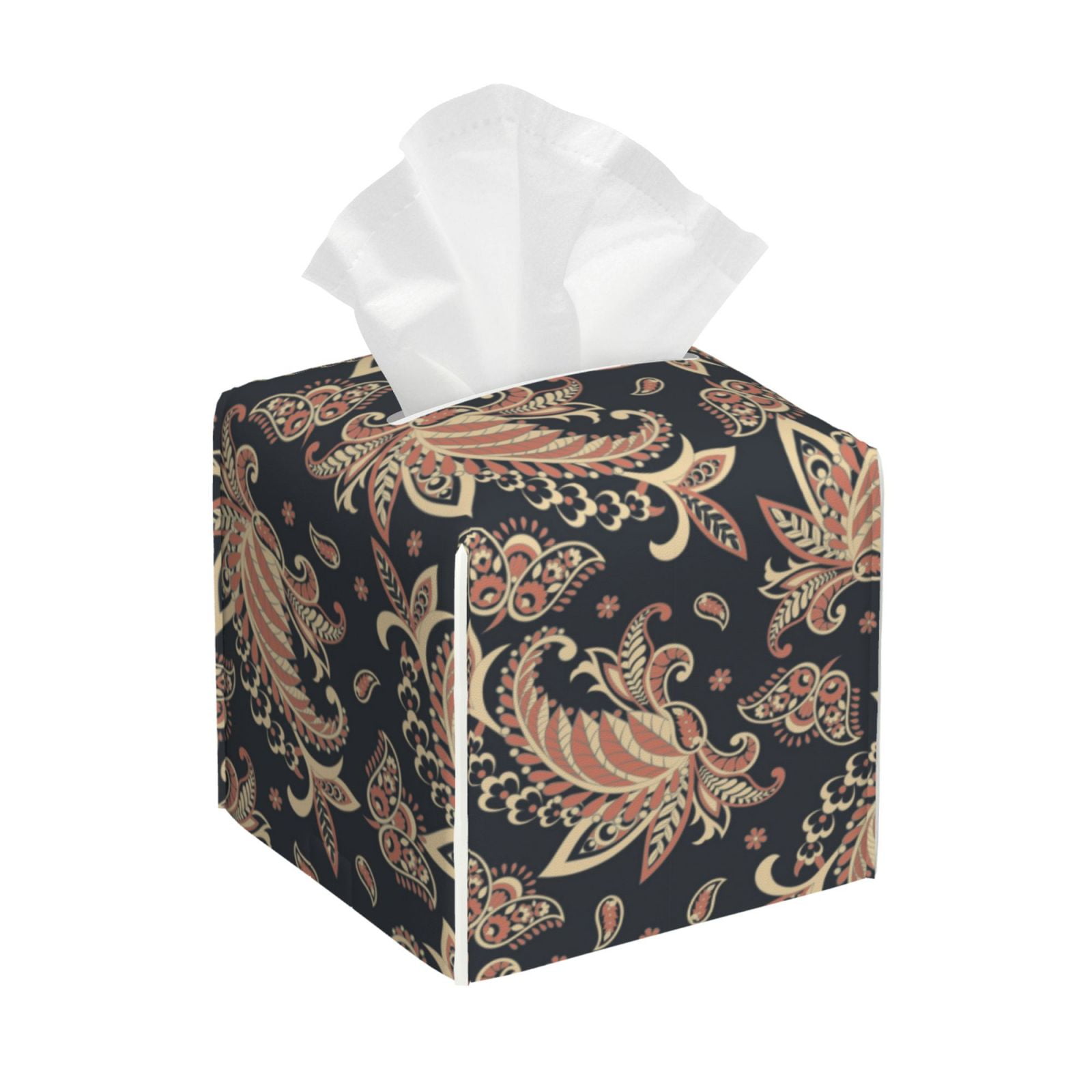 Tissue Box Cover Paisley Print No.J96 Tissues Boxes Holder Organizer ...