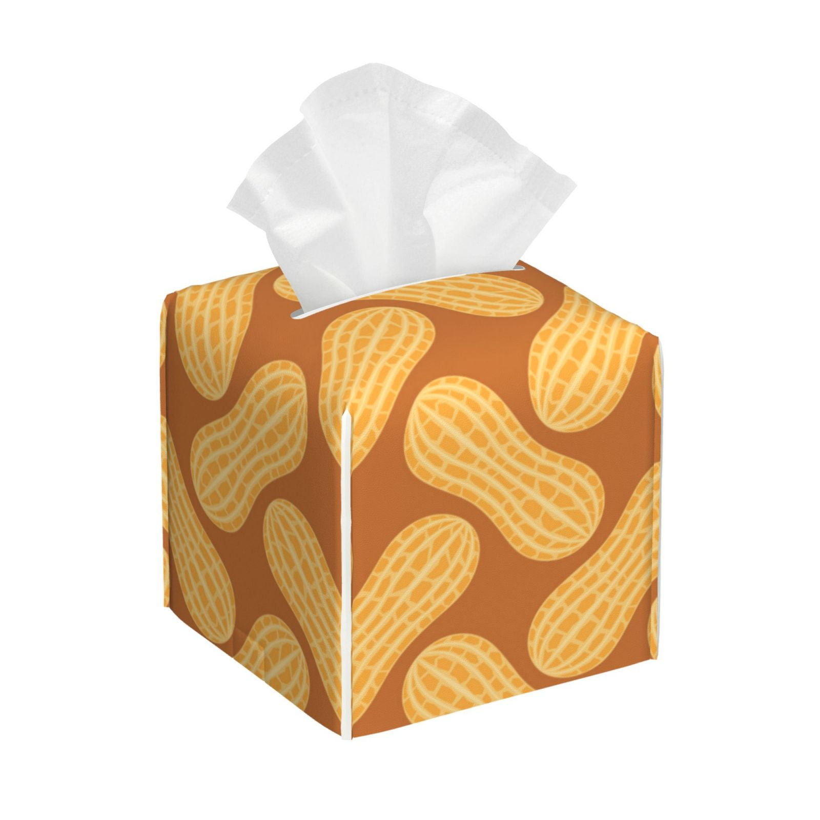 Tissue Box Cover Peanuts6 Tissues Boxes Holder Organizer, Leather ...