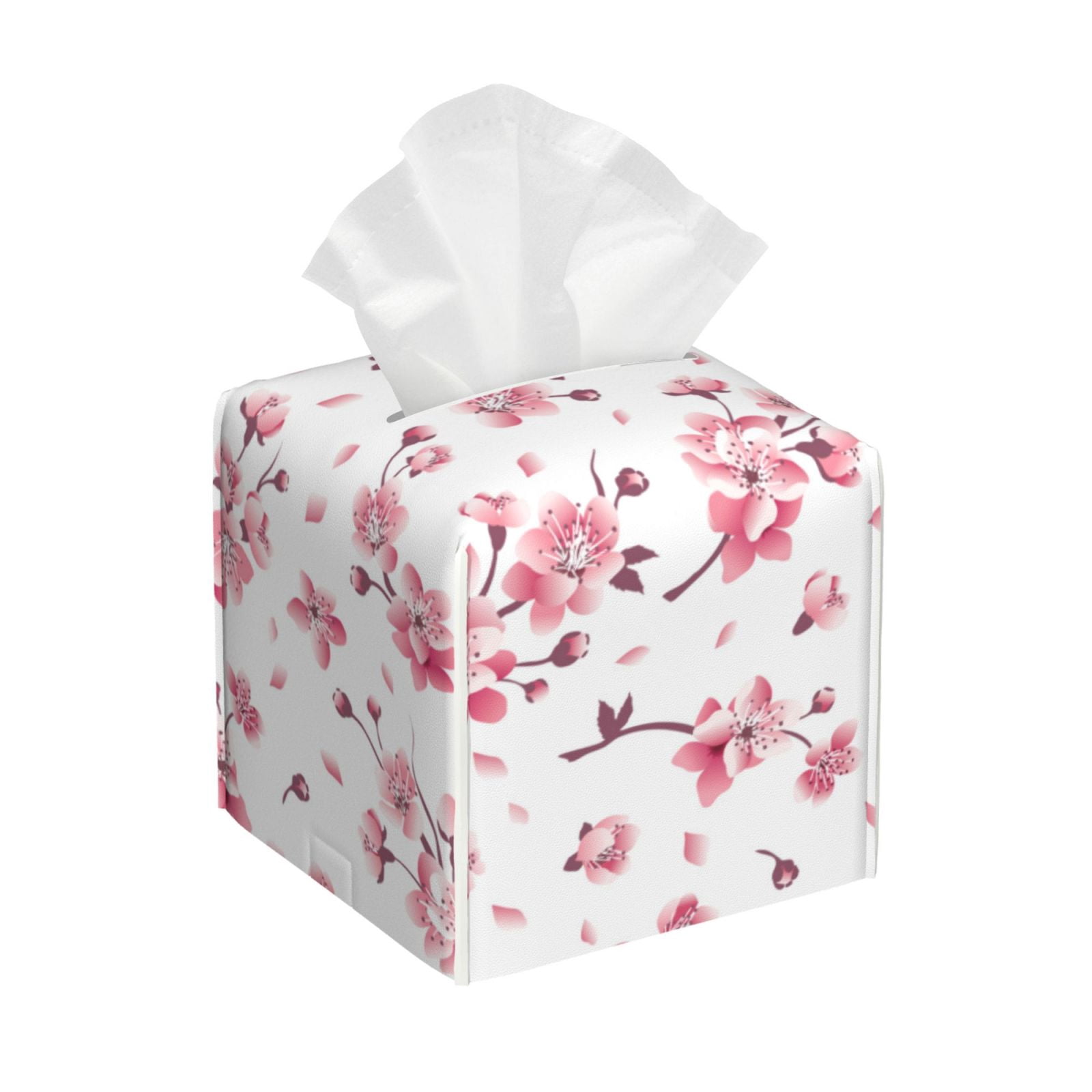 Tissue Box Cover Pink berry blossom Floral elegance Tissues Boxes ...