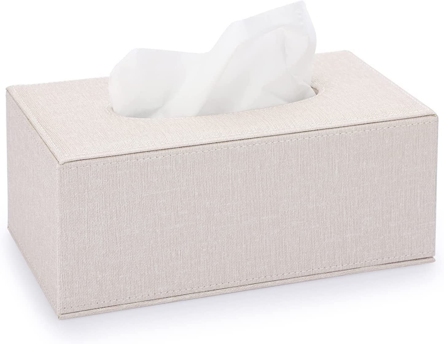 Tissue Box Cover Rectangle Linen Tissue Box,Stylish Tissue Box Holder ...