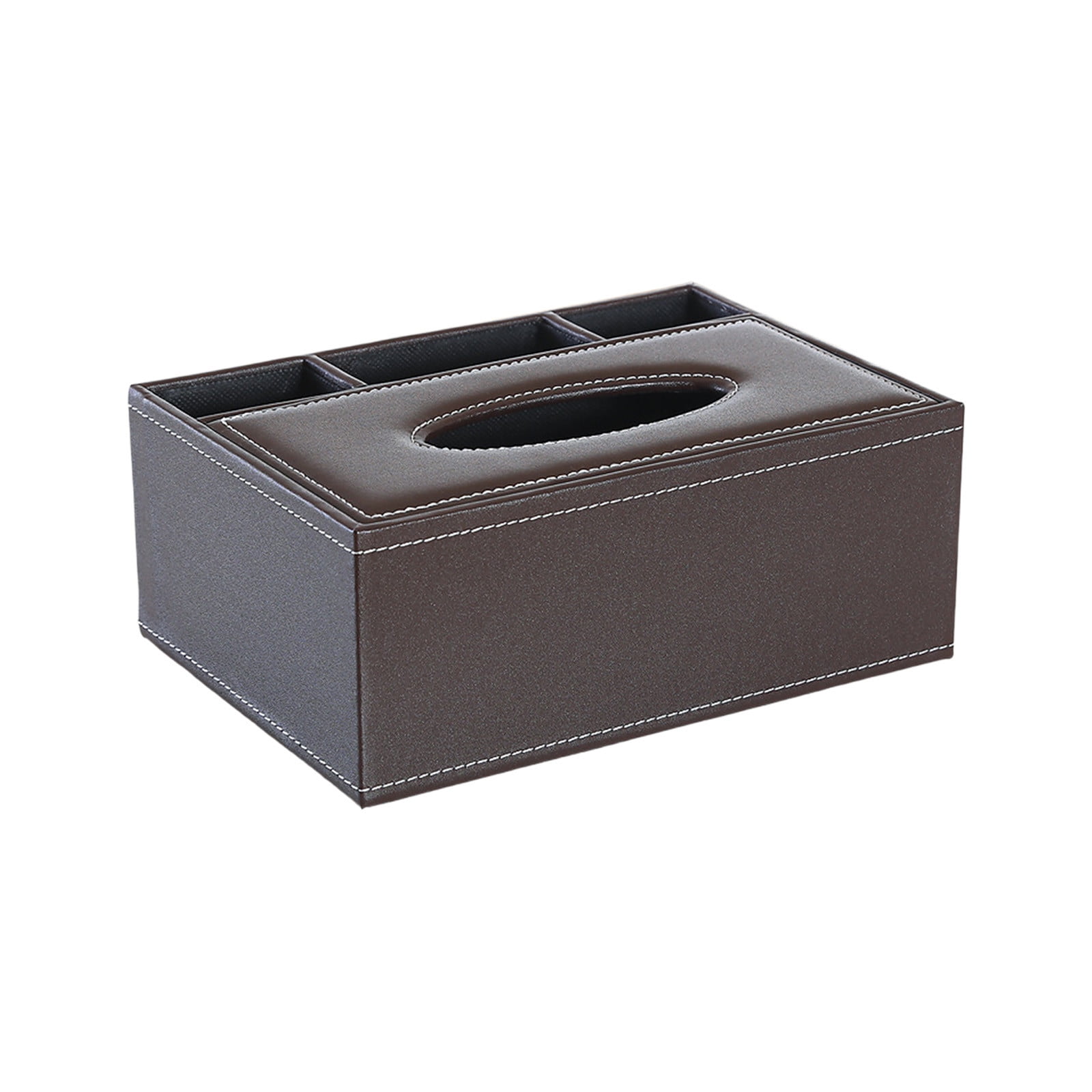 Tissue Box Cover Rectangle Tissue Box Holder, Multifunctional Remote ...