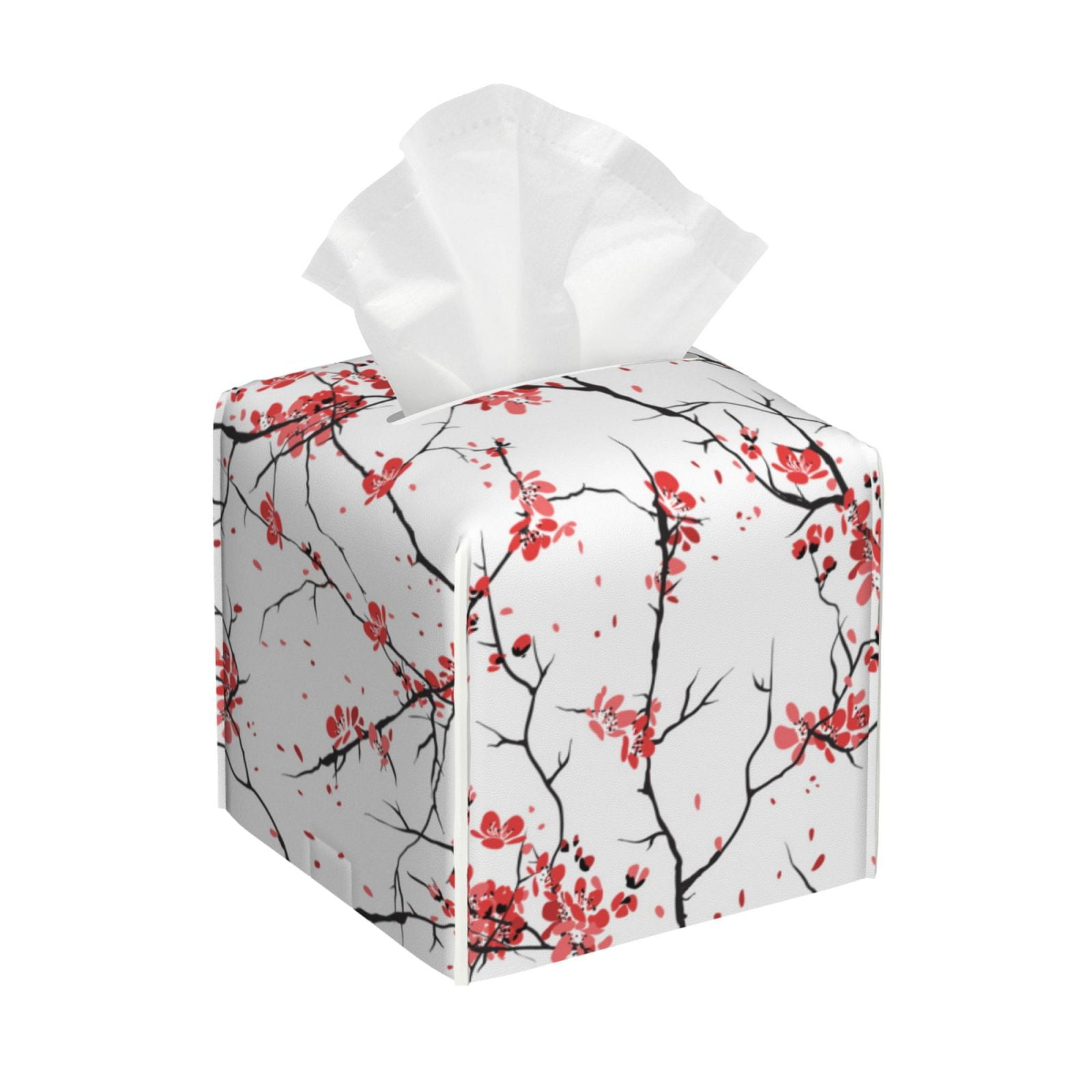 Tissue Box Cover Retro berry blossoms elegant Tissues Boxes Holder ...