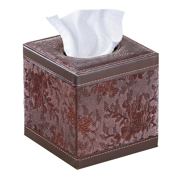 Mgkitch Square Tissue Box Cover,Stylish Cube Tissue Box Holder, Decorative Tissue Box for ...