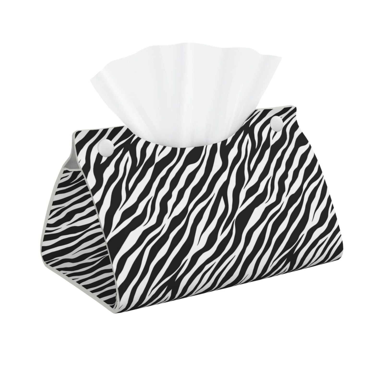 Tissue Box Cover Stylish zebra print Tissues Boxes Holder Organizer for ...