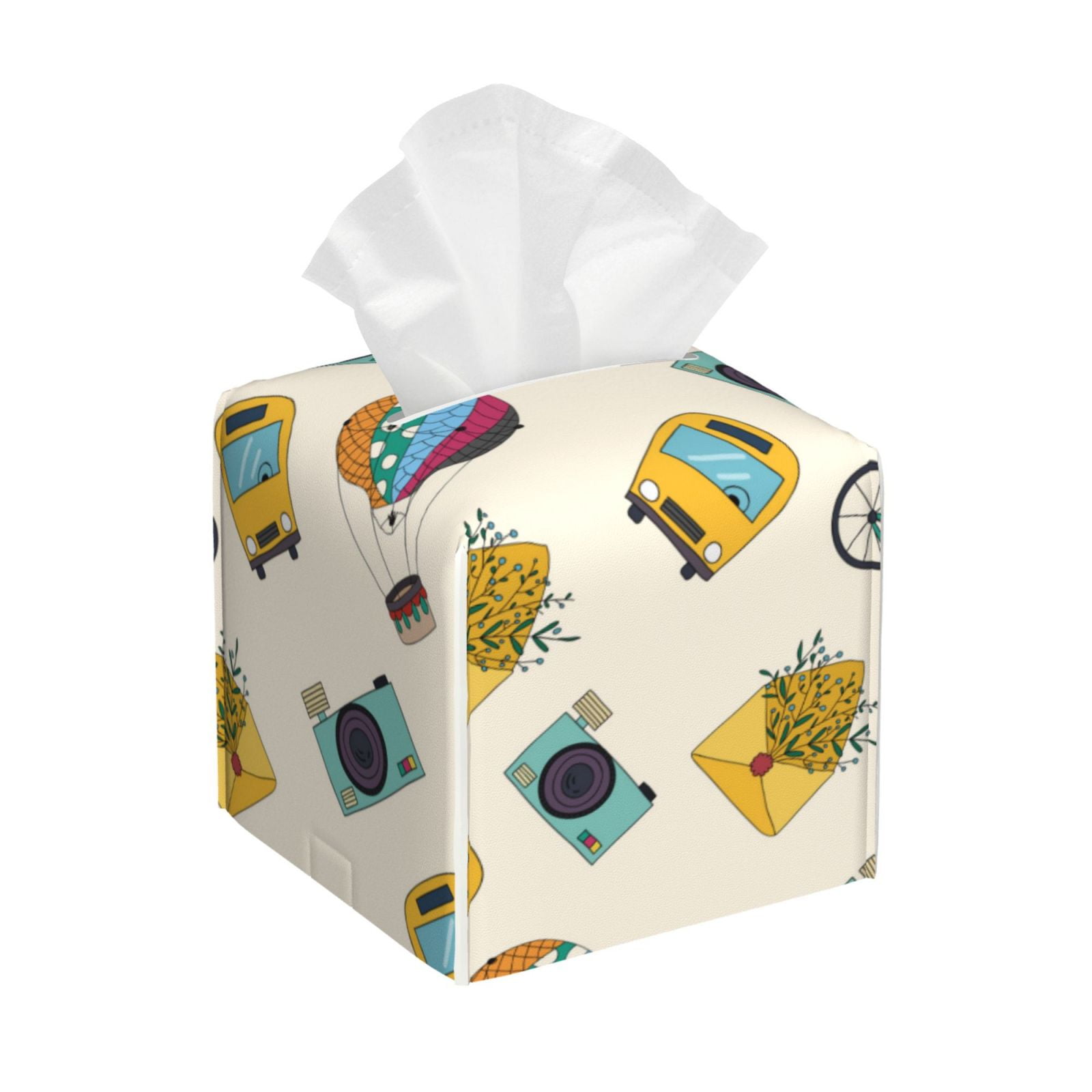 Tissue Box Cover Travel elements Tissues Boxes Holder Organizer ...
