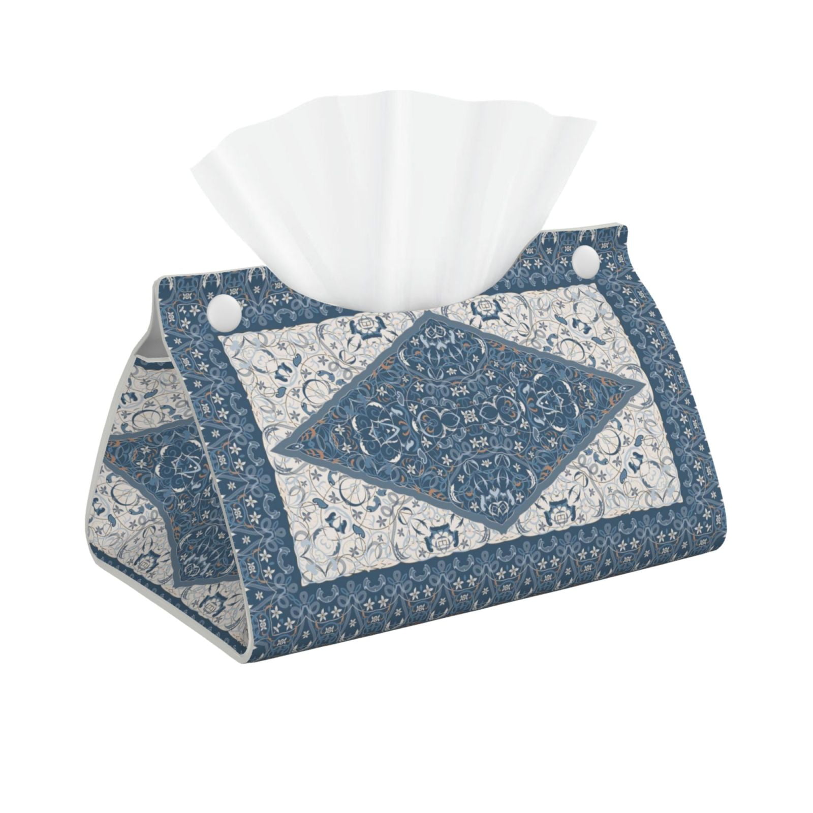 Tissue Box Cover Vintage Persian Colored Blue Tissues Boxes Holder ...