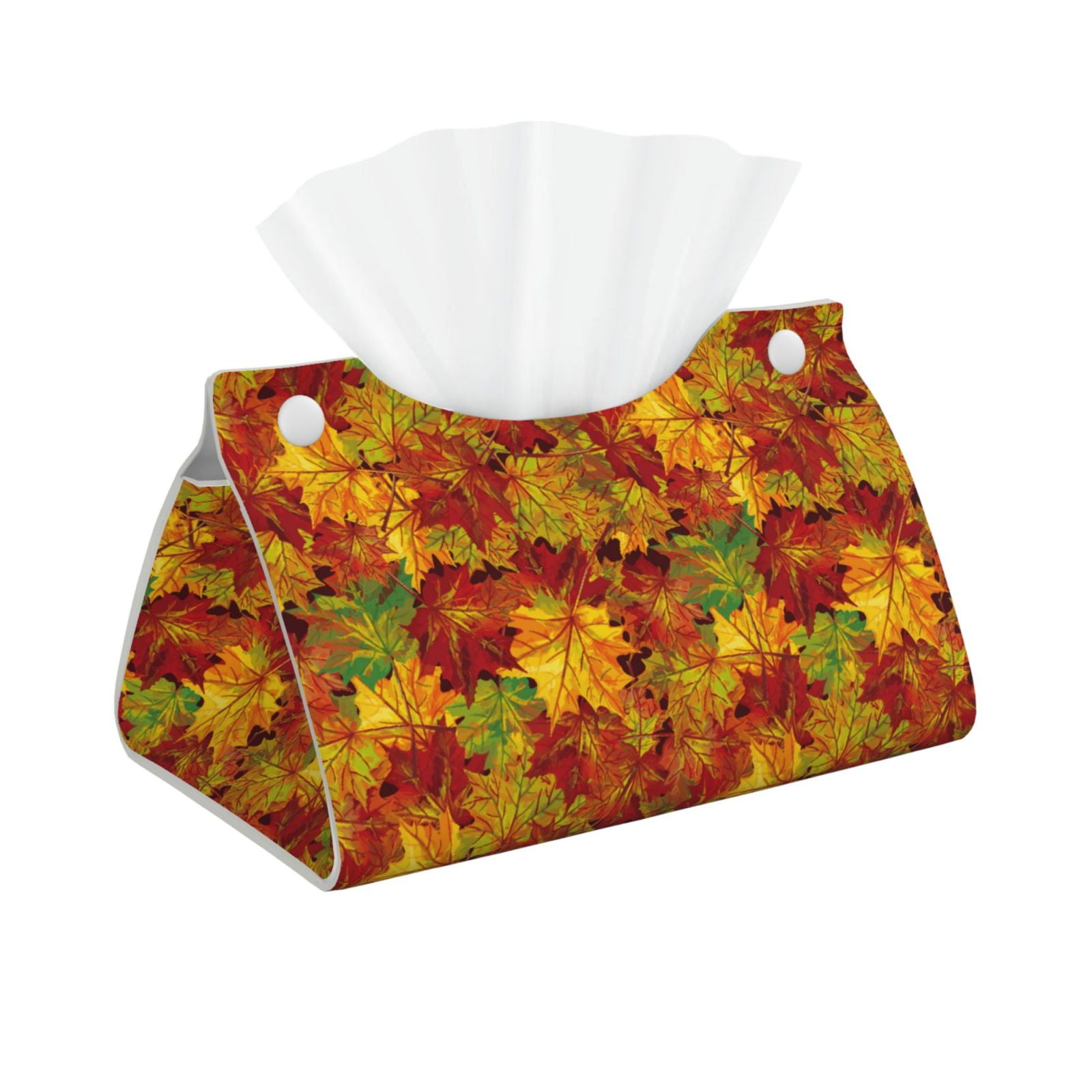 Tissue Box Cover Vintage maple leaf autumn Tissues Boxes Holder ...