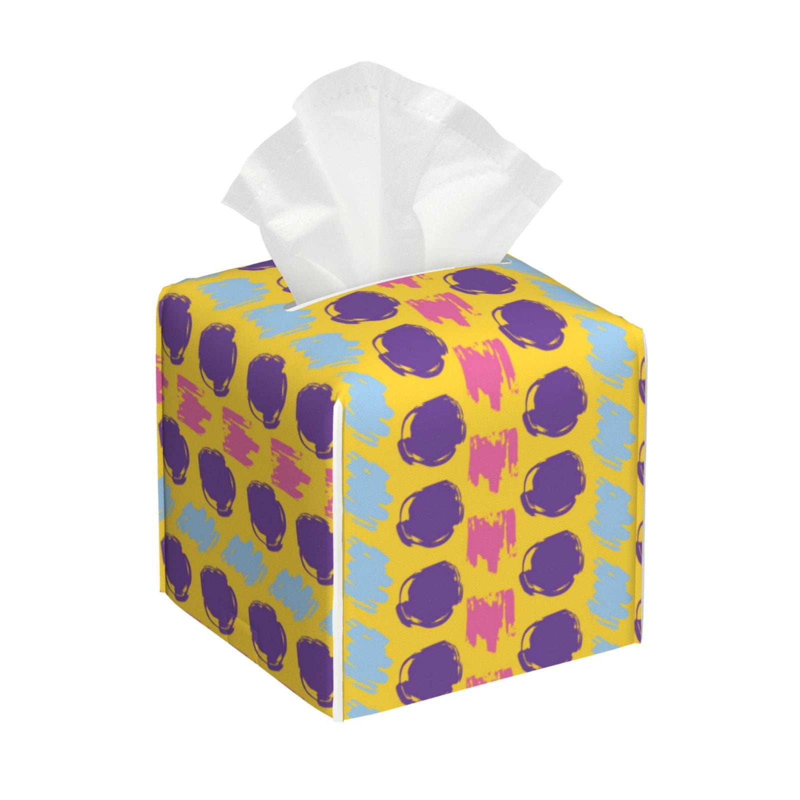 Tissue Box Cover abstractly colorful dots pattern Tissues Boxes Holder ...