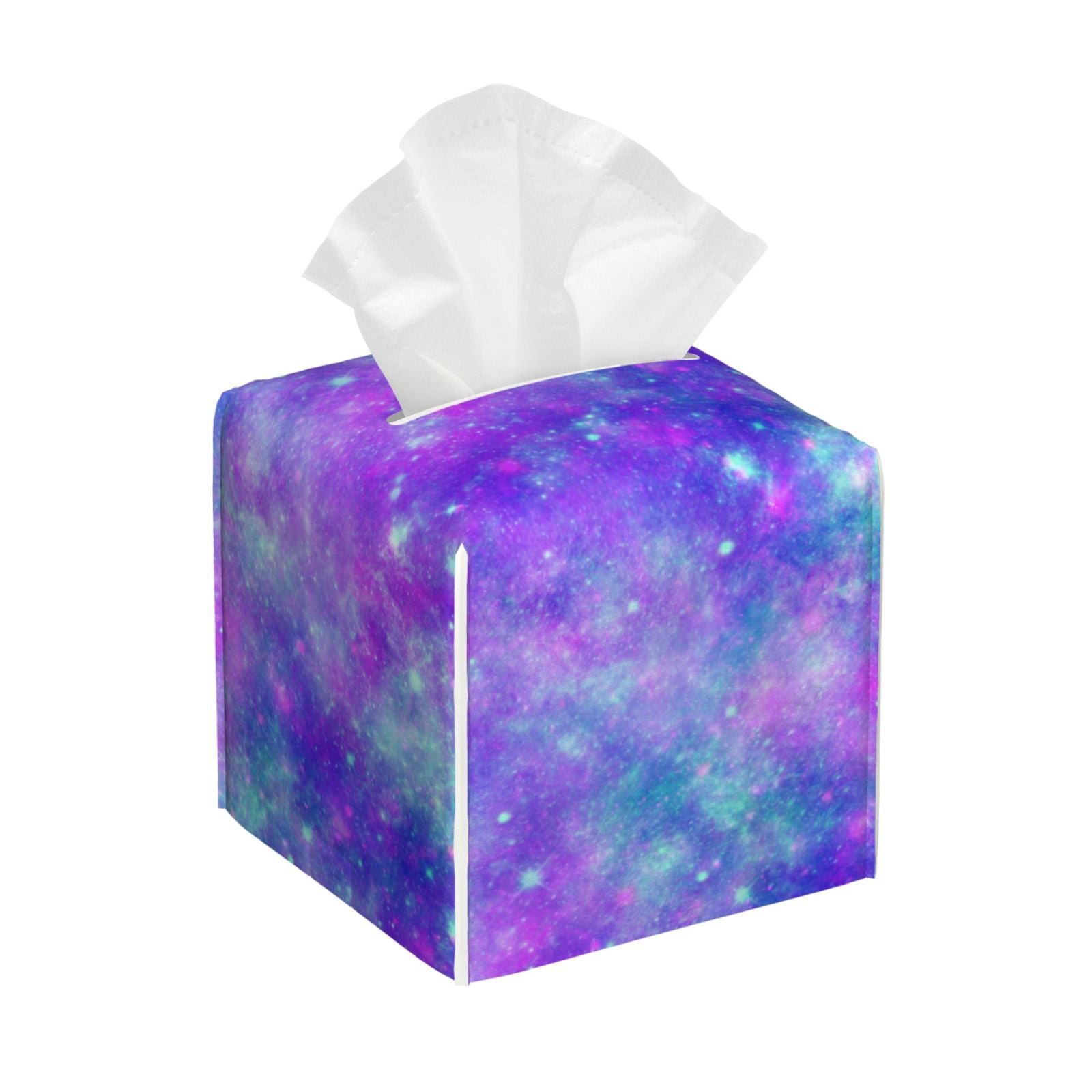 Tissue Box Cover aesthetic galaxy sky blue purple Tissues Boxes Holder ...