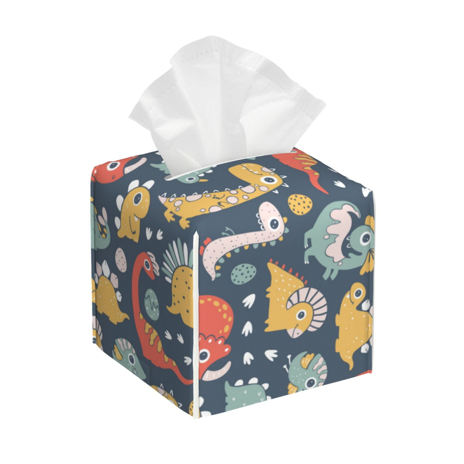 Tissue Box Cover cartoon Dinosaur cute print Tissues Boxes Holder ...