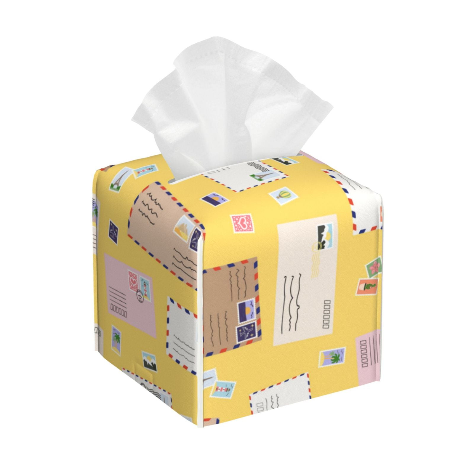 Tissue Box Cover envelopes Pattern Tissues Boxes Holder Organizer ...