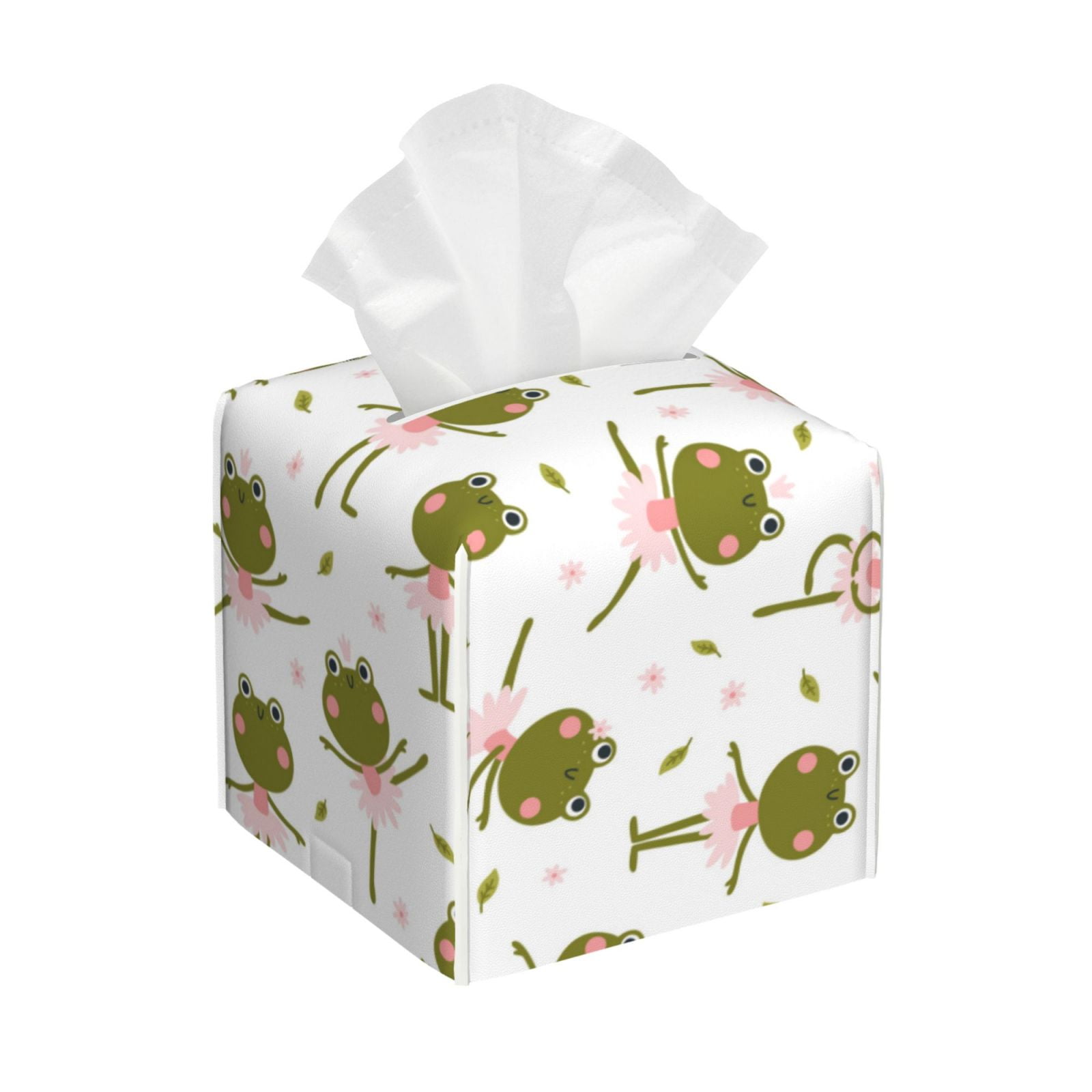 Tissue Box Cover frog dancing ballet funny Tissues Boxes Holder ...