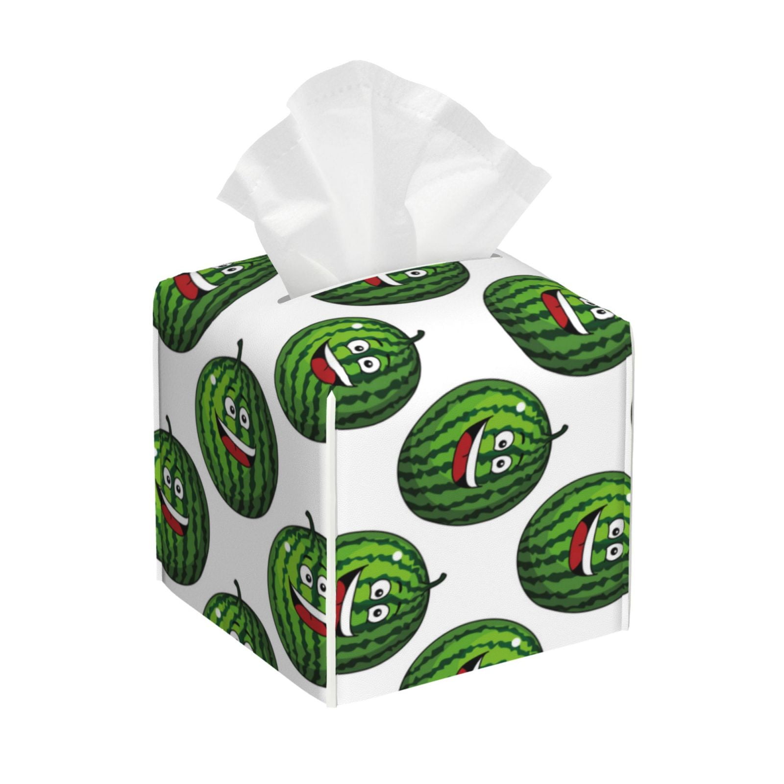 Tissue Box Cover happy watermelon Tissues Boxes Holder Organizer ...