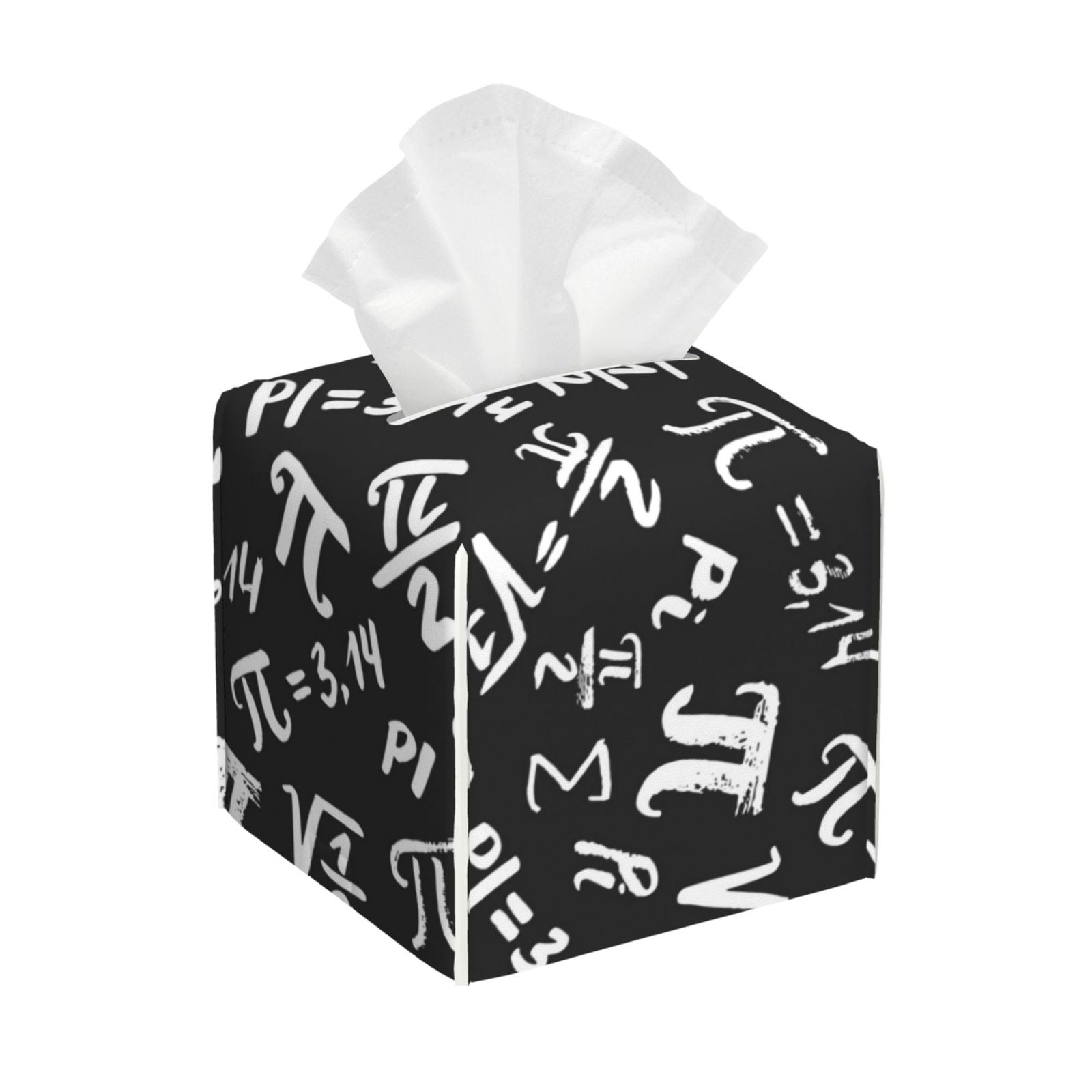 Tissue Box Cover hilarious Math Symbol Print Tissues Boxes Holder ...