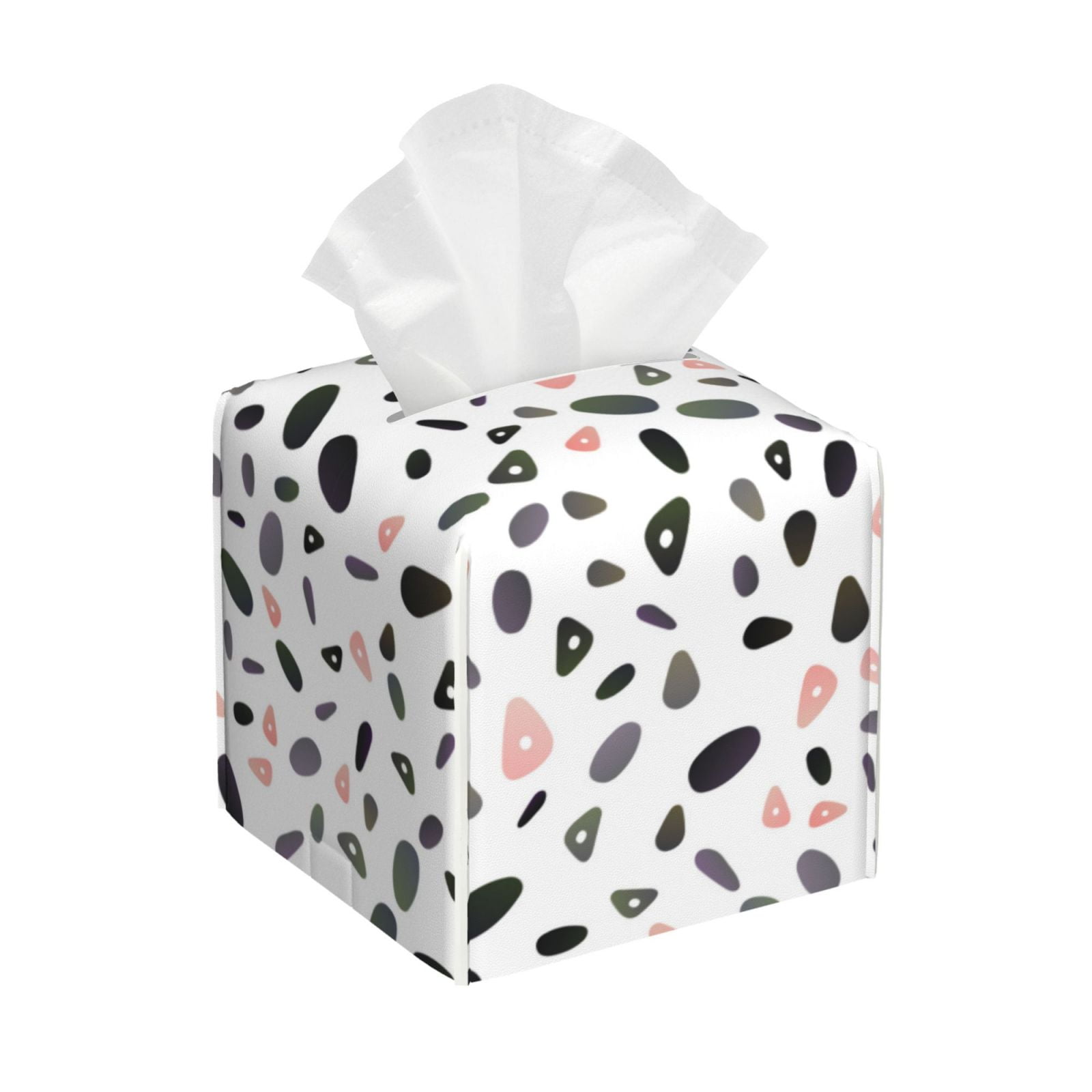 Tissue Box Cover polygonal circles pattern Tissues Boxes Holder ...