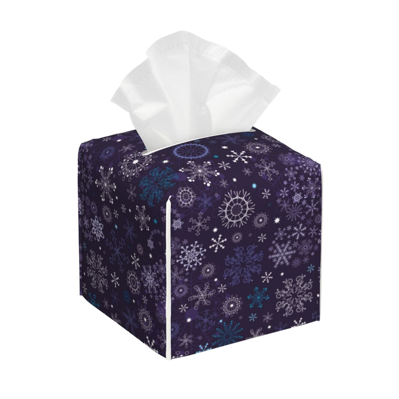 Tissue Box Cover snowflake butterfly Tissues Boxes Holder Organizer ...
