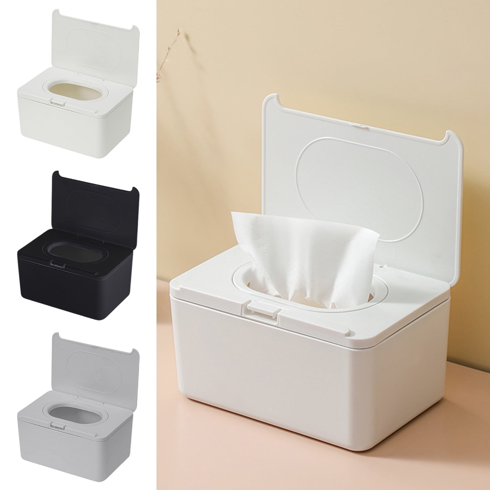 Tissue Box Cover1PC,7.48x5.12x3.94in,Plastic Organizer Holder Protects ...