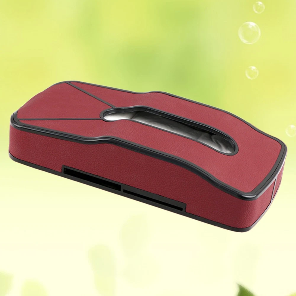Tissue Box Creative Boxes Car Armrest Tray Holder Cover Case - Walmart.com