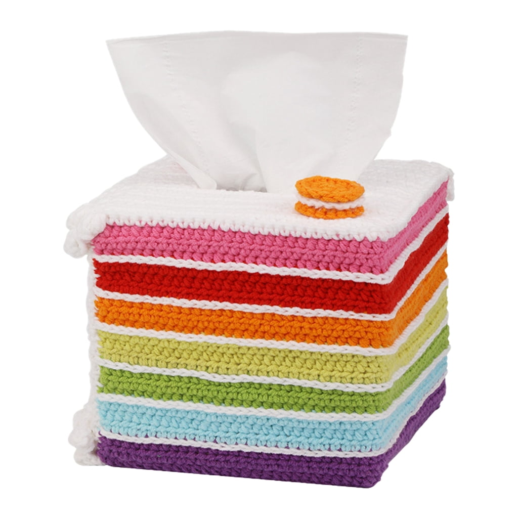 Tissue Box Crochet Set for Beginner with Step-by-Step Video Tutorial ...