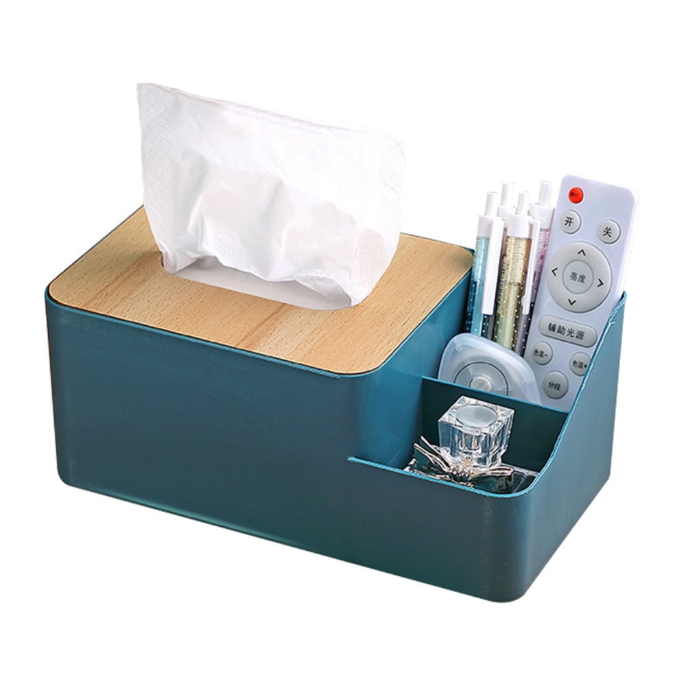 Tissue Box Holder, Tissue Box Cover Rectangular, Nightstand Organizer ...