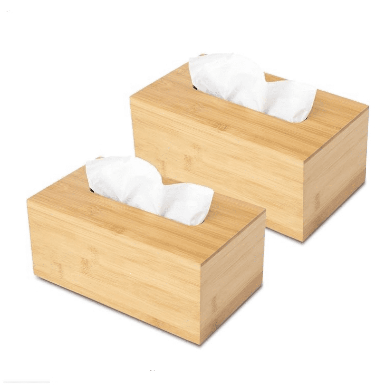 Tissue Box Holder - Modern, Minimalist, and Durable Wooden Tissue Box ...