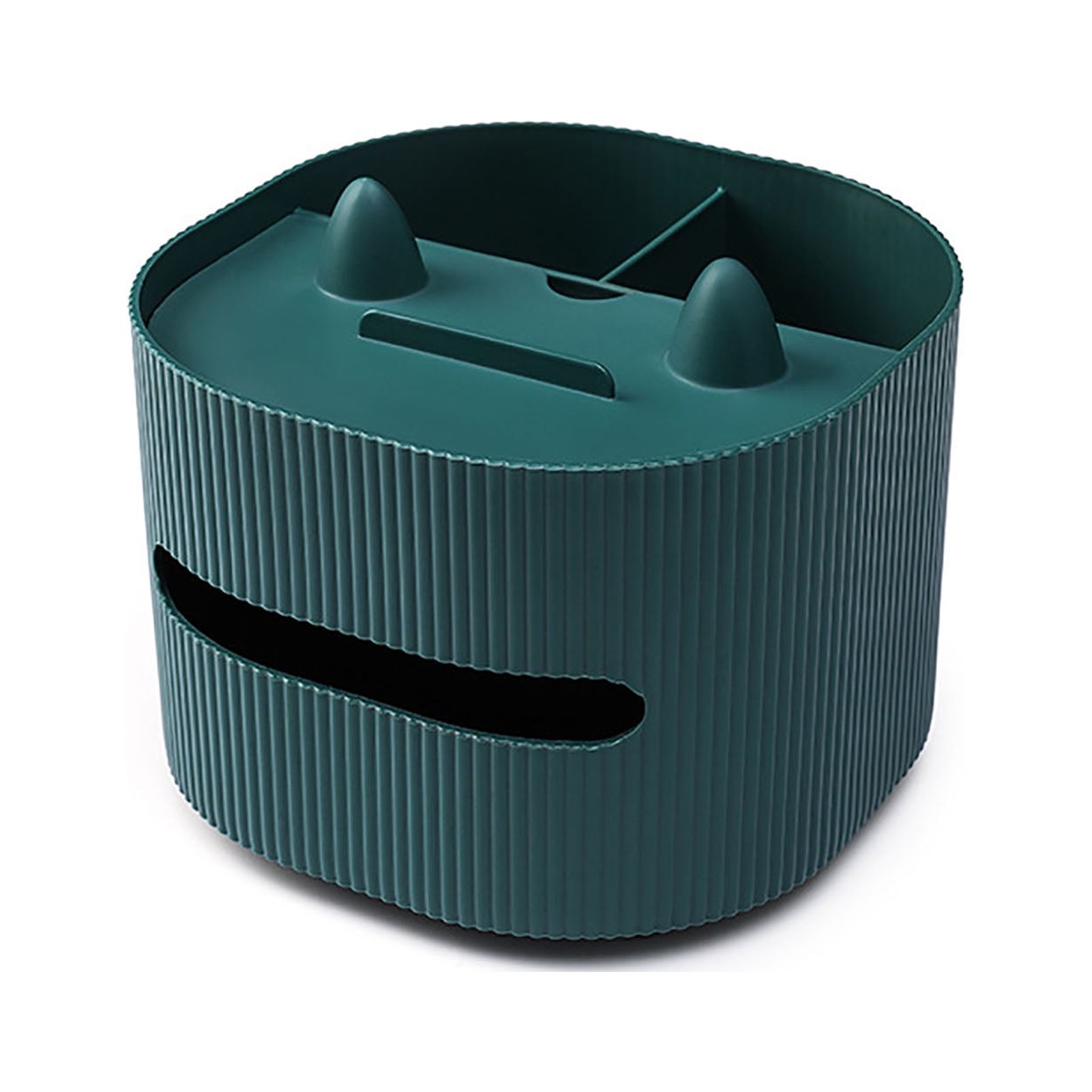 Tissue Box Holder Phone Holder Deep Light Grid Multifunction PP Napkin ...